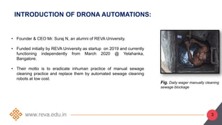 INTERNSHIP PRESNTATION FROM DRONA AUTOMATIONS | PDF | Robotics | Technology & Computing