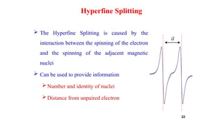 ESR Spectroscopy and Theory part , ESR studies | PPTX