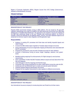Informatica,Teradata,Oracle,SQL | DOC | Databases | Computer Software and Applications