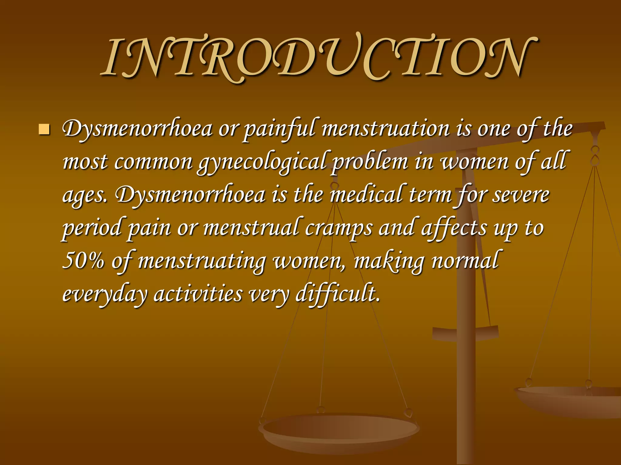 dysmenorrhoea | PPTX