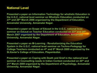 Sivakumar Resume | PPT