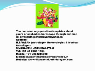 Sivasakthi jothidalayam.pptx power point | PPT