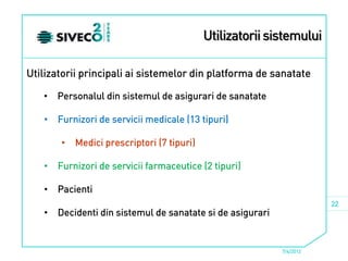 SIVECO - eHealth2012 | PPTX