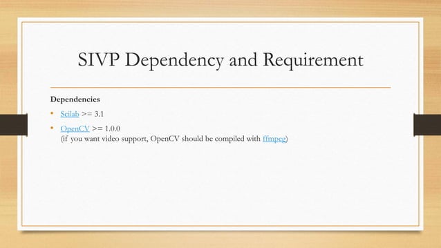 Sivp presentation | PDF | Operating Systems | Computer Software and ...