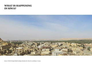 Designing for senstive communities - Case of Siwa in Egypt | PDF