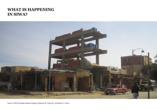 Designing for senstive communities - Case of Siwa in Egypt | PDF