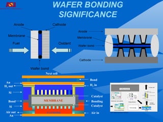 Si wafer bonding for use in fuel cells | PPT