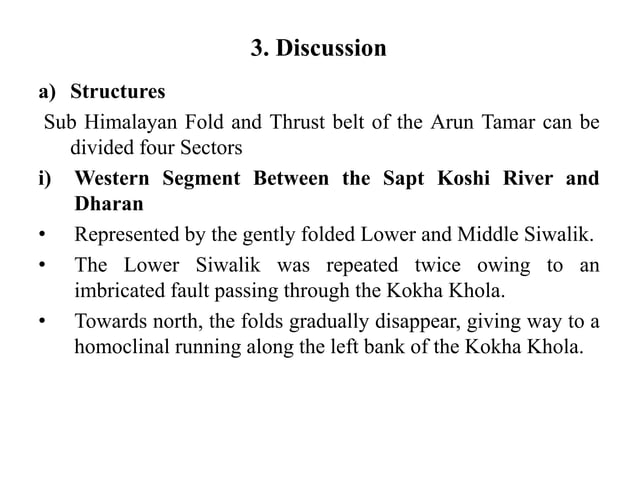 SIWALIKS OF ARUN- TAMAR REGION (Samyog Khanal roll no 13).pptx