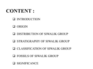 Siwalik supergroup | PPTX