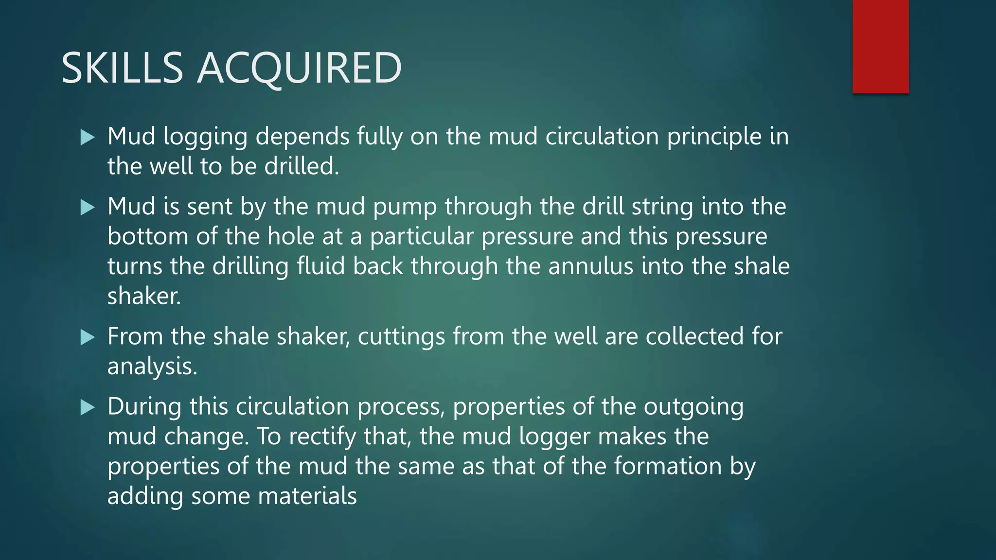 Mud Logging: Application and Principles | PPTX