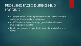 Mud Logging: Application and Principles | PPTX