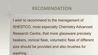 CHEMISTRY ADVANCED RESEARCH CENTRE _1.pptx