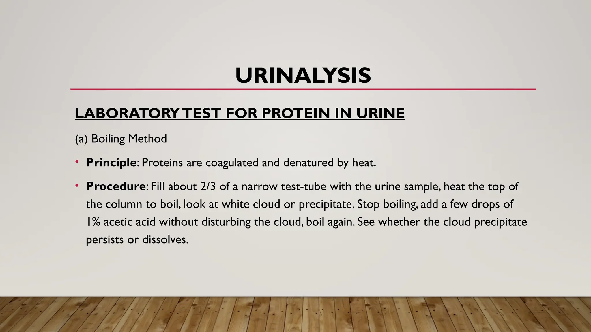 SIWES_Presentation_on_Urinalysis for bCH | PPTX