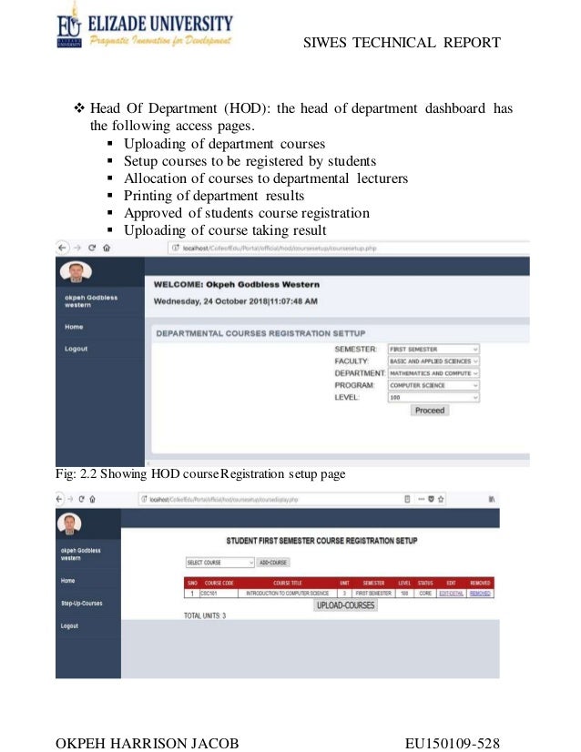 Student siwes power point presentation - frdpok