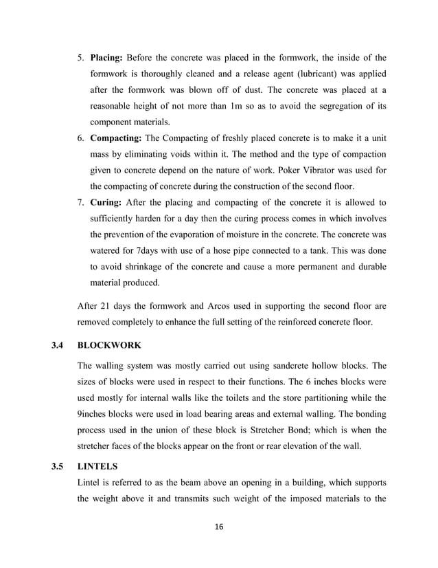 SIWES REPORT SAMPLE | PDF | Civil Engineering Industry | Industries
