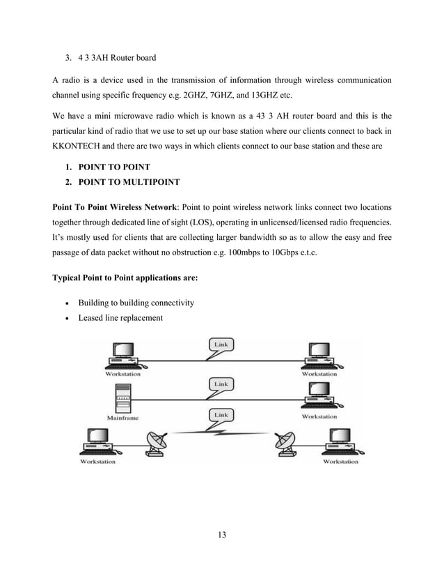 Siwes report on networking by abdullahi yahaya | PDF