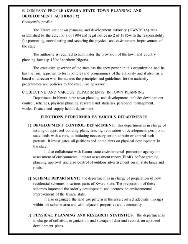 Siwes report original | DOCX | Professional School | Postgraduate Education