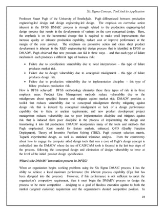 Six Sigma and its Methodology | PDF