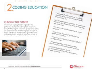 Six icd-10-building-blocks | PPT