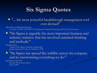 Six Sigma | PPT