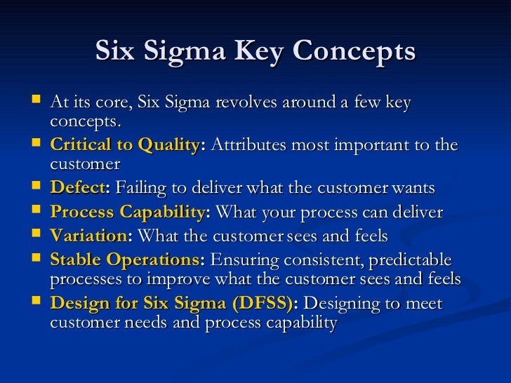 Six Sigma