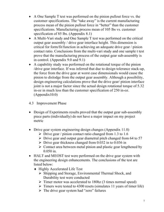 Six Sigma Final Outline | PDF