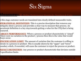 Six Sigma Measure | PPT