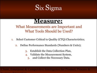 Six Sigma Measure | PPT