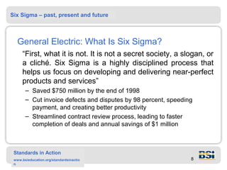 Six sigma-presentation | PPT | Business Operations | Business