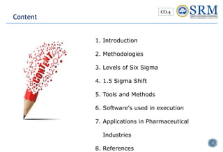 Six-Sigma Concept in Pharmaceutical Industry | PPTX