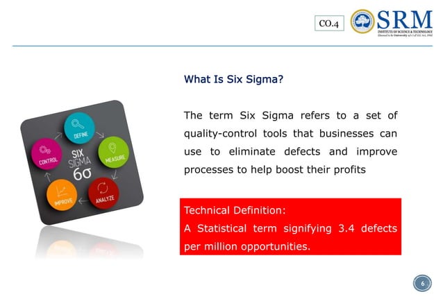 Six-Sigma Concept in Pharmaceutical Industry | PPTX