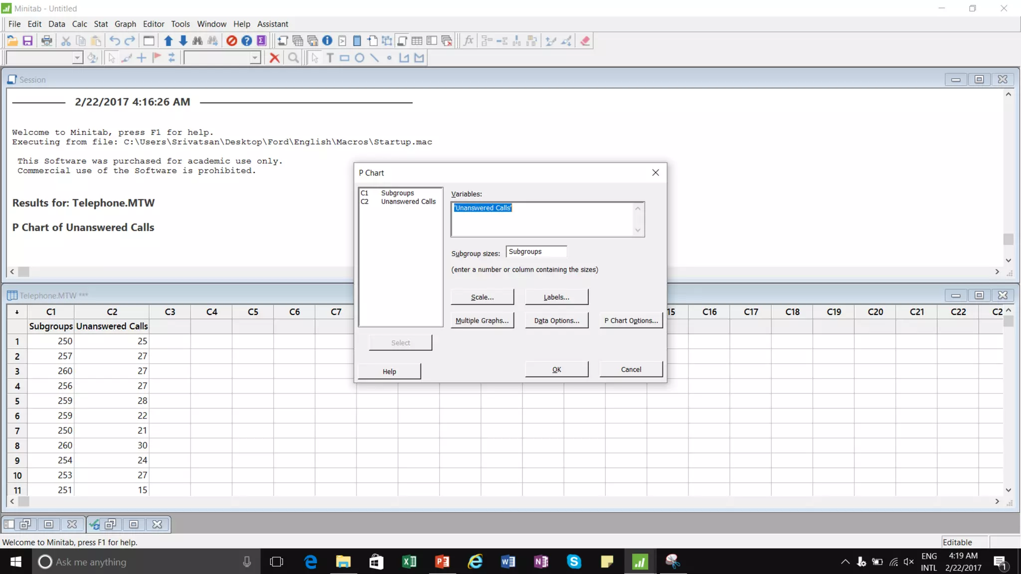 Six sigma using minitab | PDF