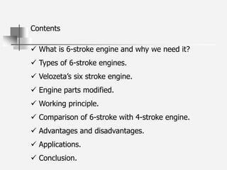 Six stroke-engine | PPTX