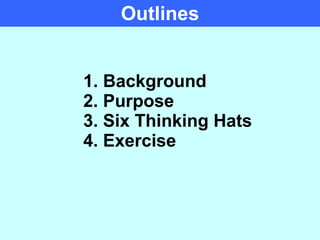Six Thinking Hat | PPT