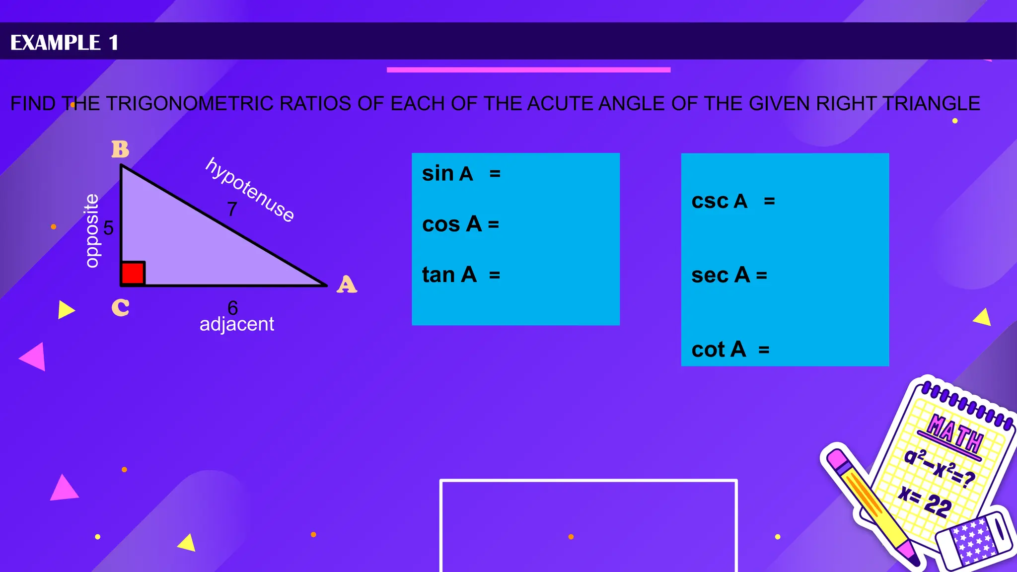 six-trigonometric ratio grade nine .pptx