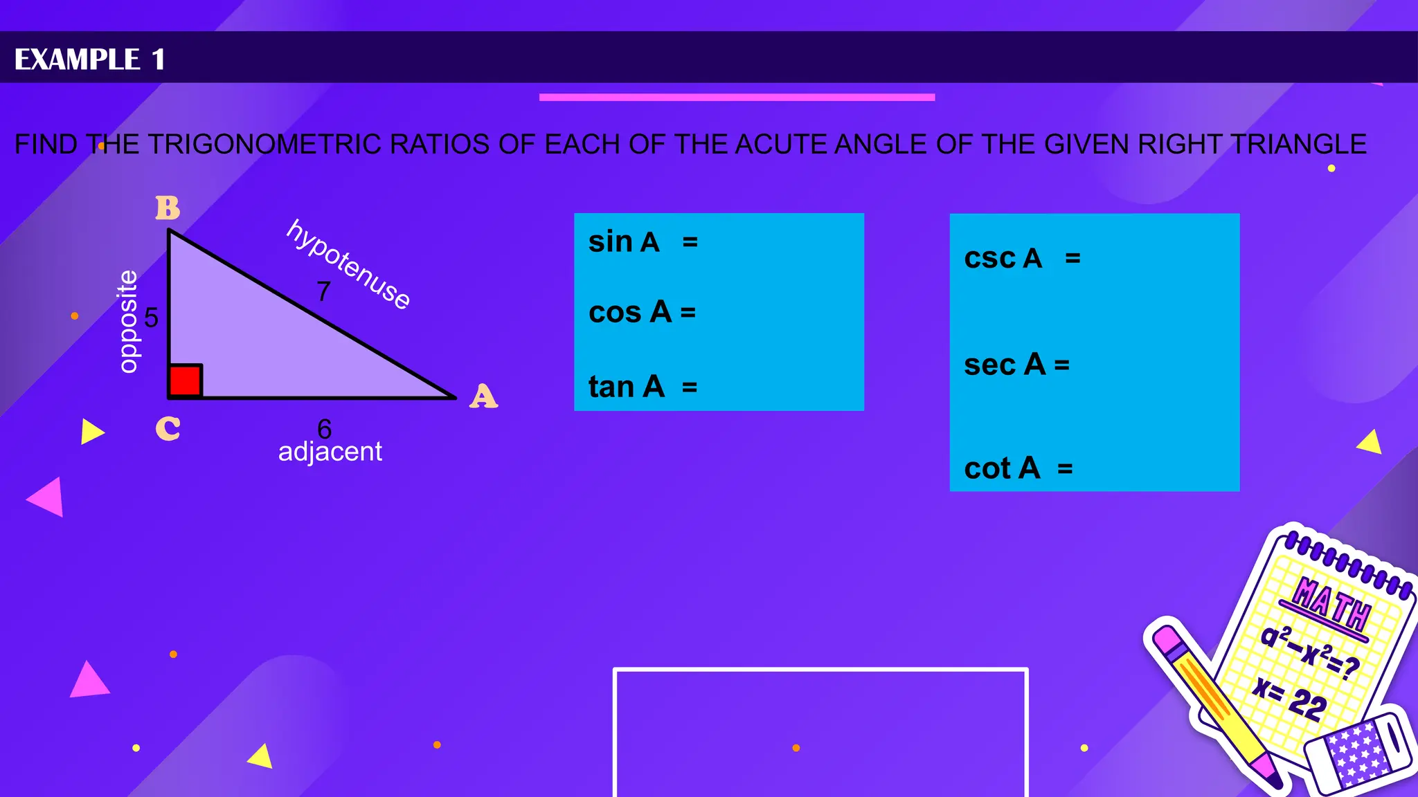 six-trigonometric ratio grade nine .pptx