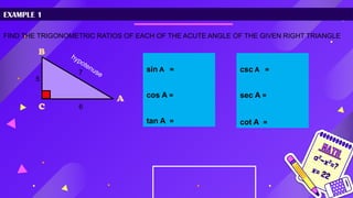 six-trigonometric ratio grade nine .pptx