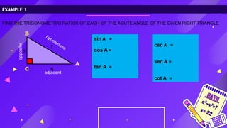 six-trigonometric ratio grade nine .pptx