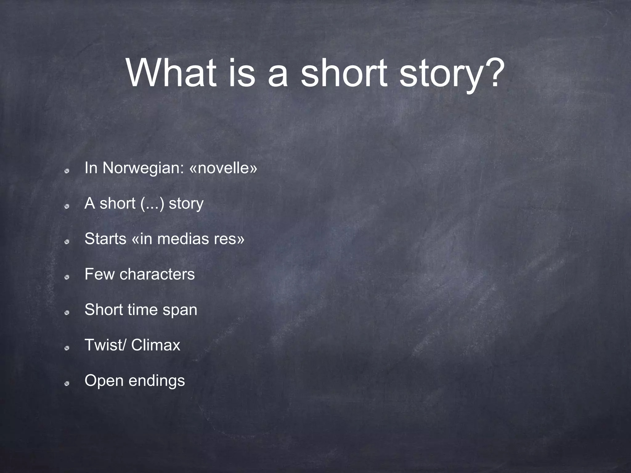 Six word story | PPTX