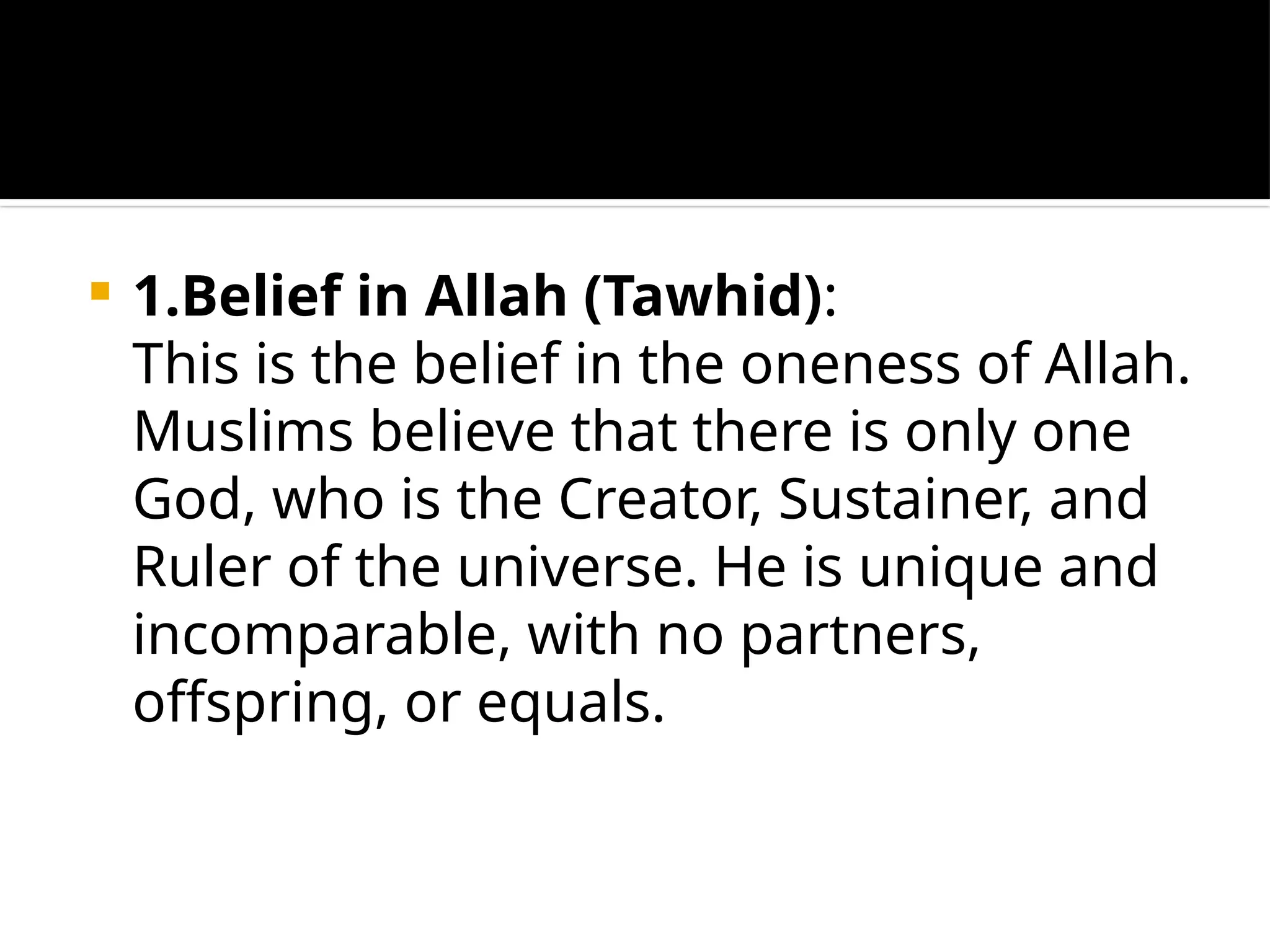 Six Articles of Faith in Islam that every muslim must hold.pptx
