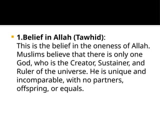 Six Articles of Faith in Islam that every muslim must hold.pptx