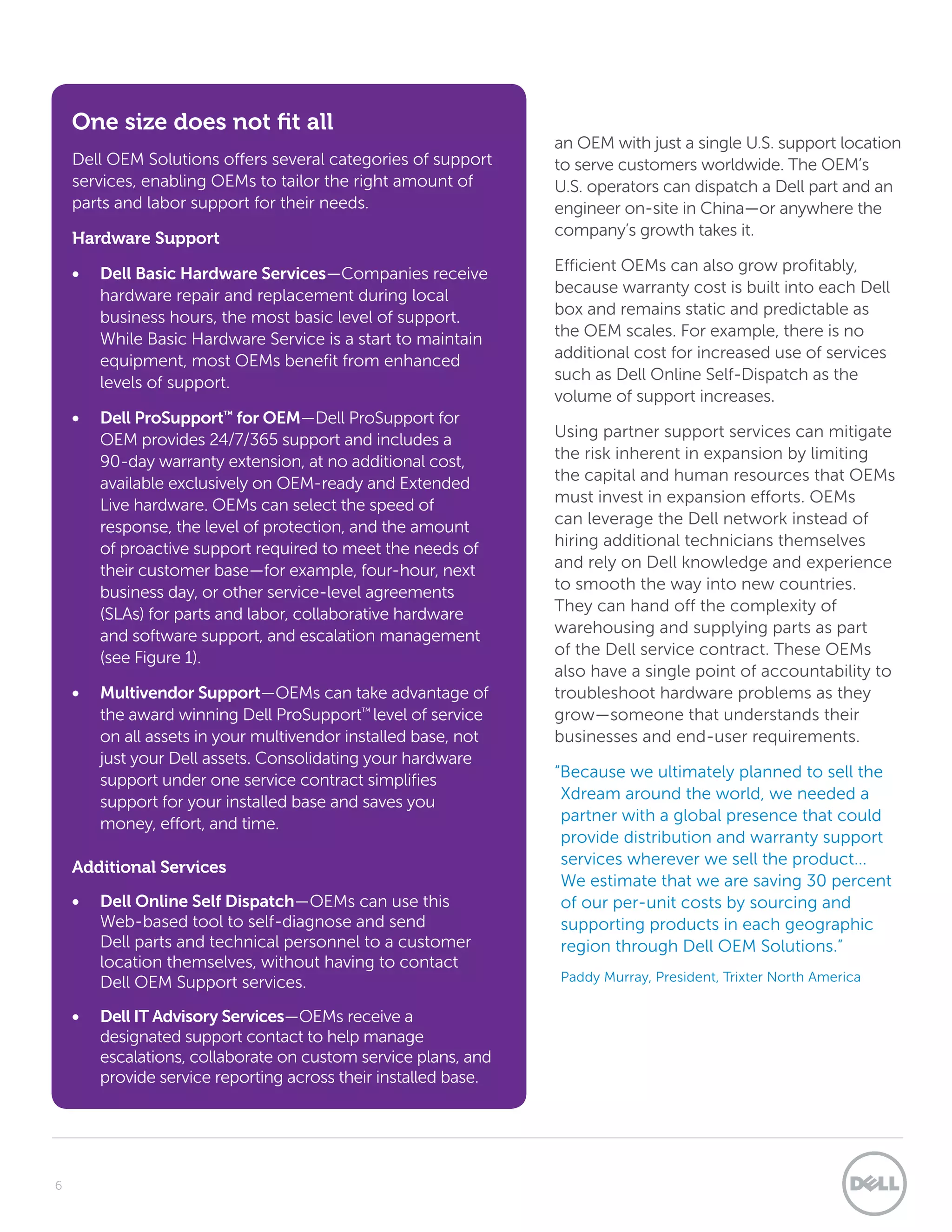 Six attributes of efficient oems | PDF