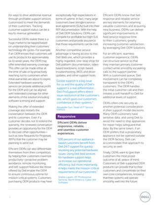 Six attributes of efficient oems | PDF