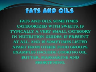 Six basic food groups | PPTX