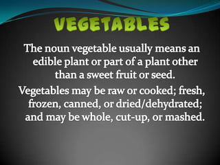 Six basic food groups | PPTX