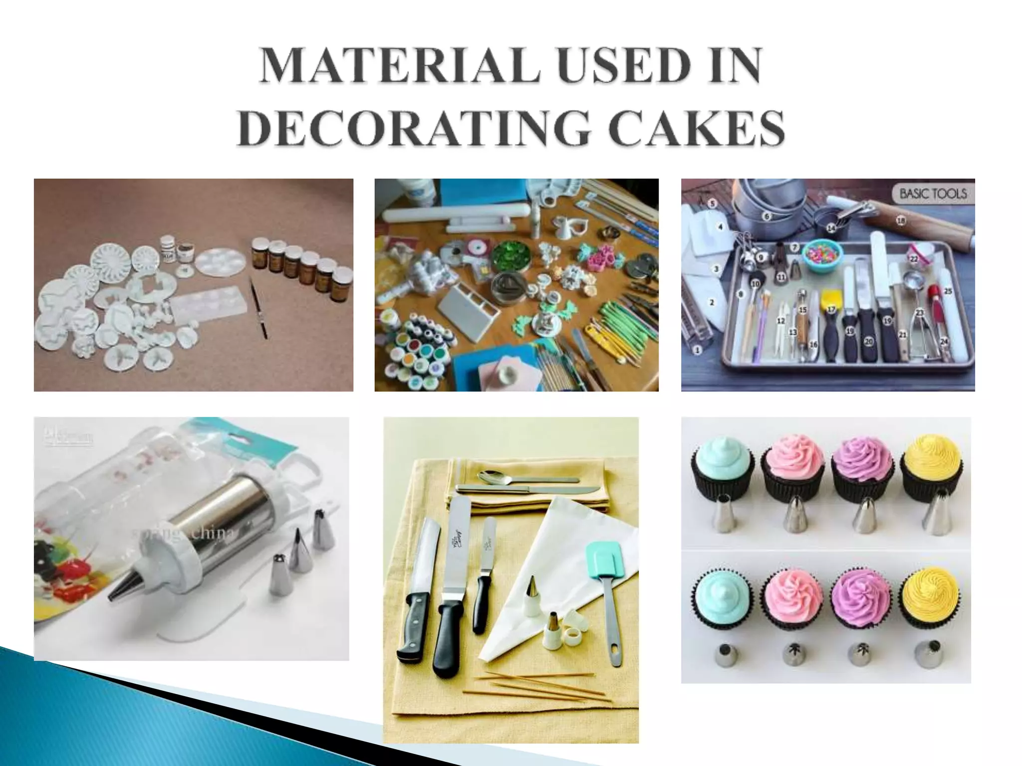 Six basic kinds of icing | PPT