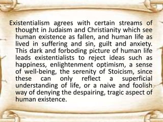 Six basic themes of existentialism | PPTX