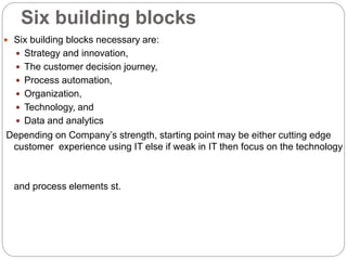 Six building blocks for creating a high performing digital | PPT