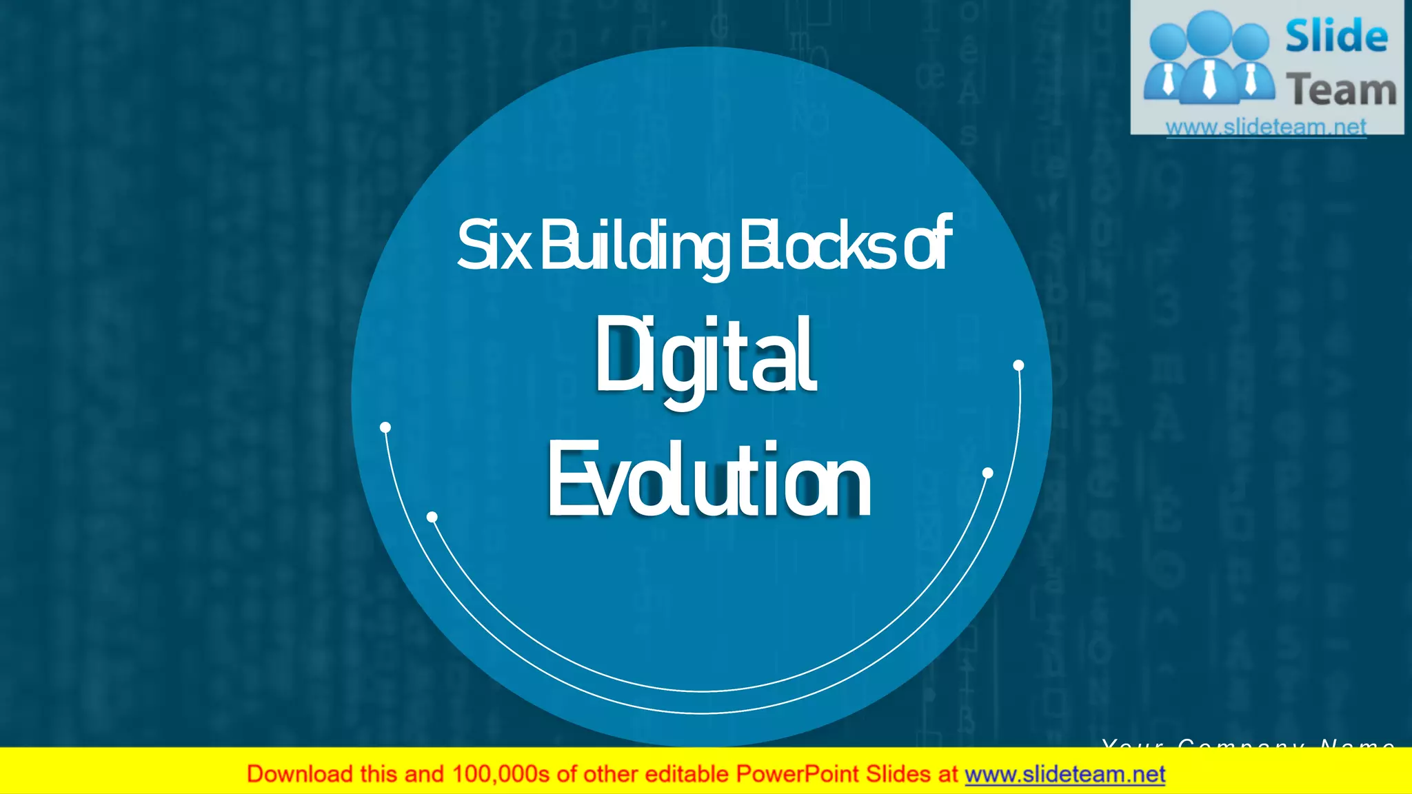 Six Building Blocks Of Digital Evolution PowerPoint Presentation Slides | PDF