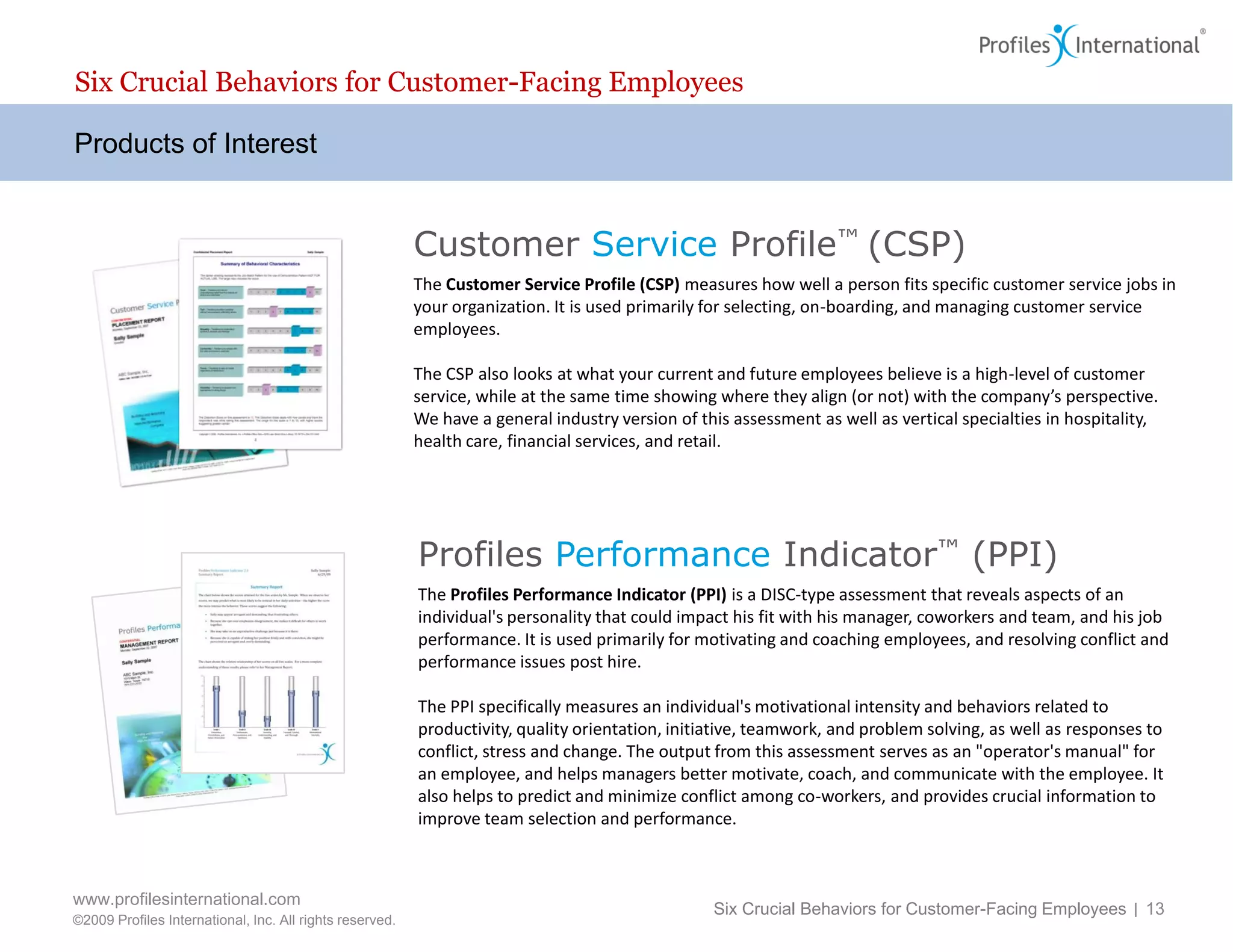 Six Crucial Behaviors for Customer-facing Employees | PDF